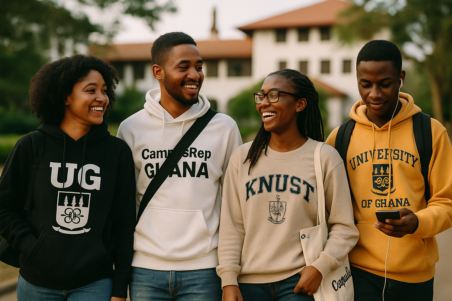 CampusRep Ghana - Premium University Merchandise